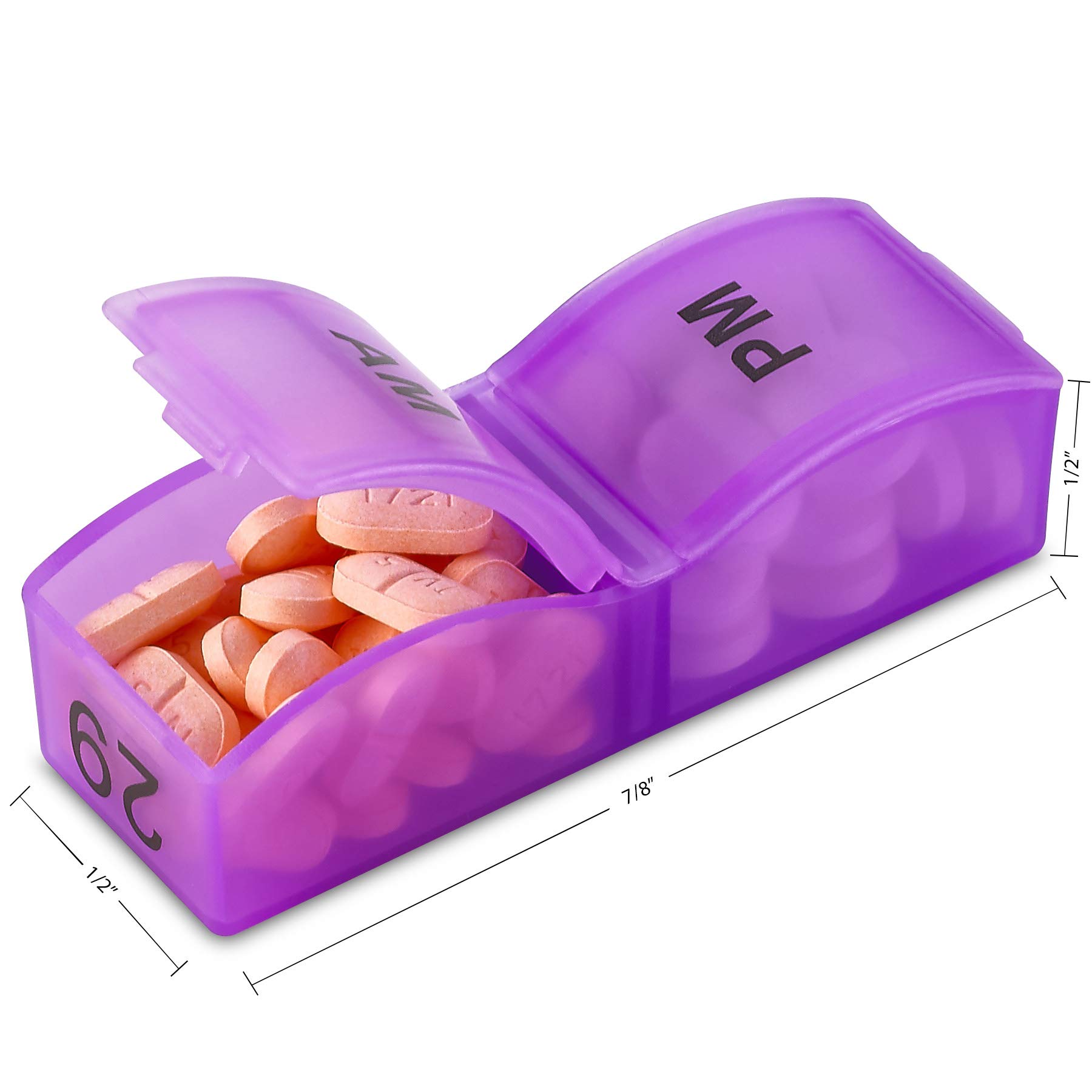 Pills Bottle & Pill Case Organizer For Weekly Medicine Container