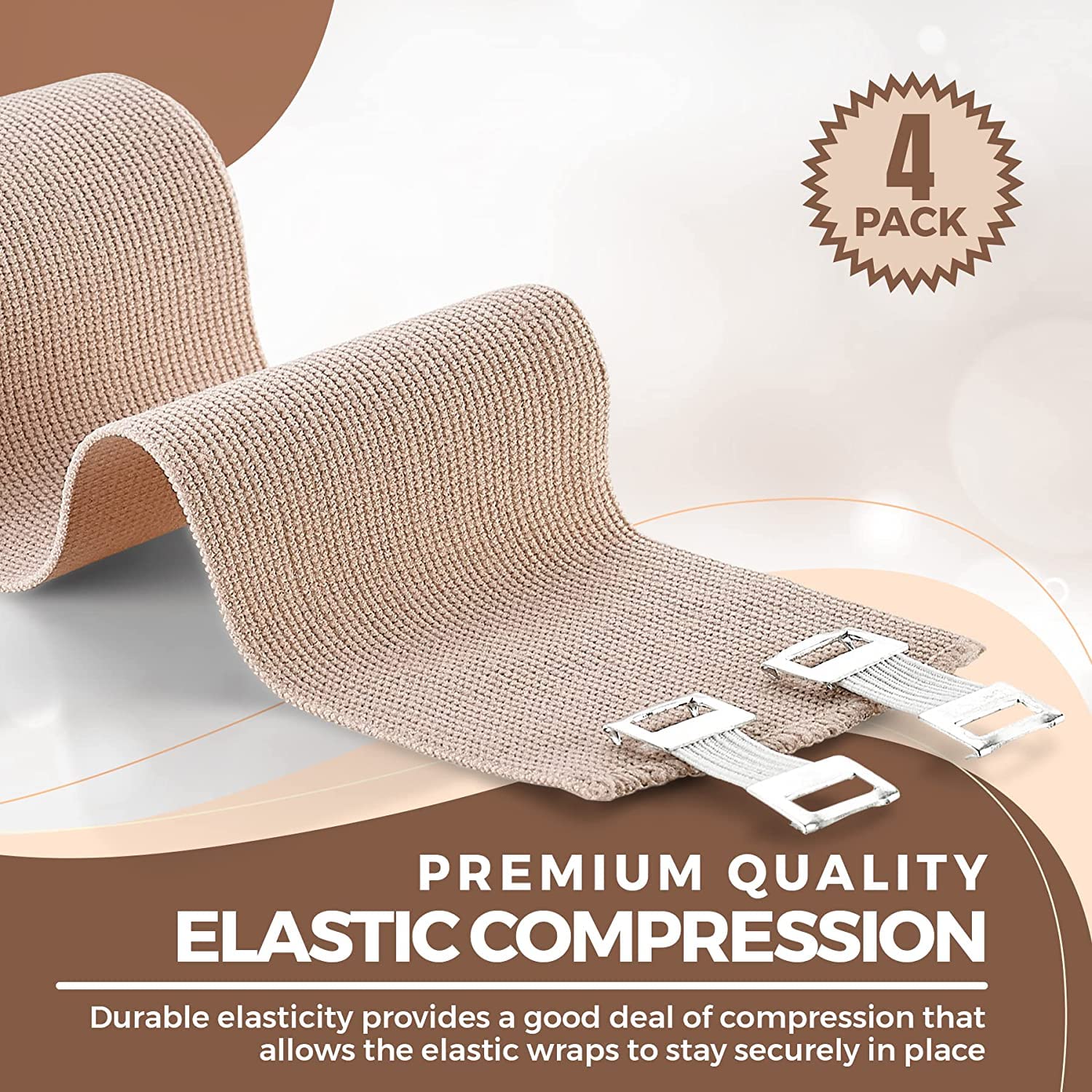 First Aid Elastic Tubular Support Bandage Size F, 10M Box