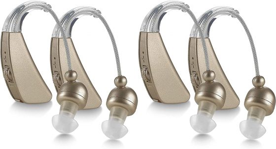 Rechargeable Hearing Amplifier - Wireless Hands-Free Neckband, Noise ...